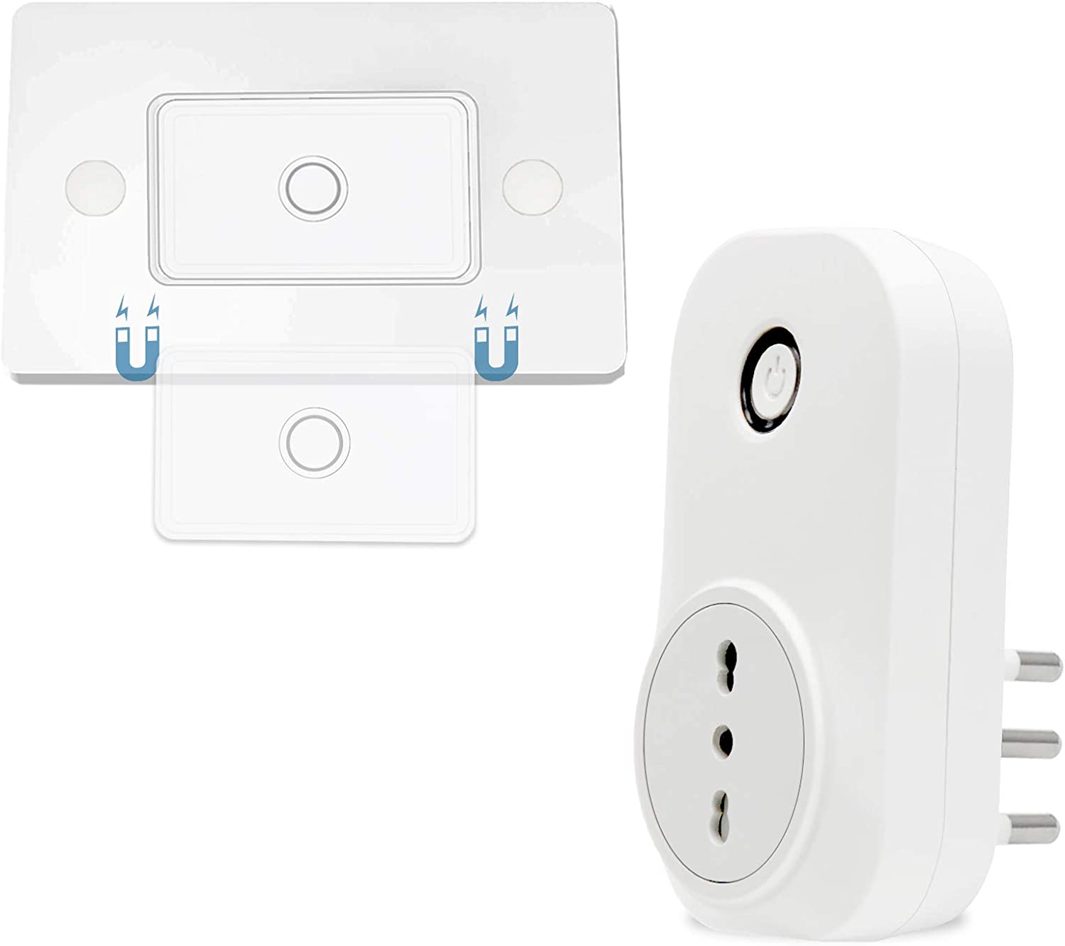 LoraTap Tomada de controle remoto com controle remoto, tomada elétrica ...